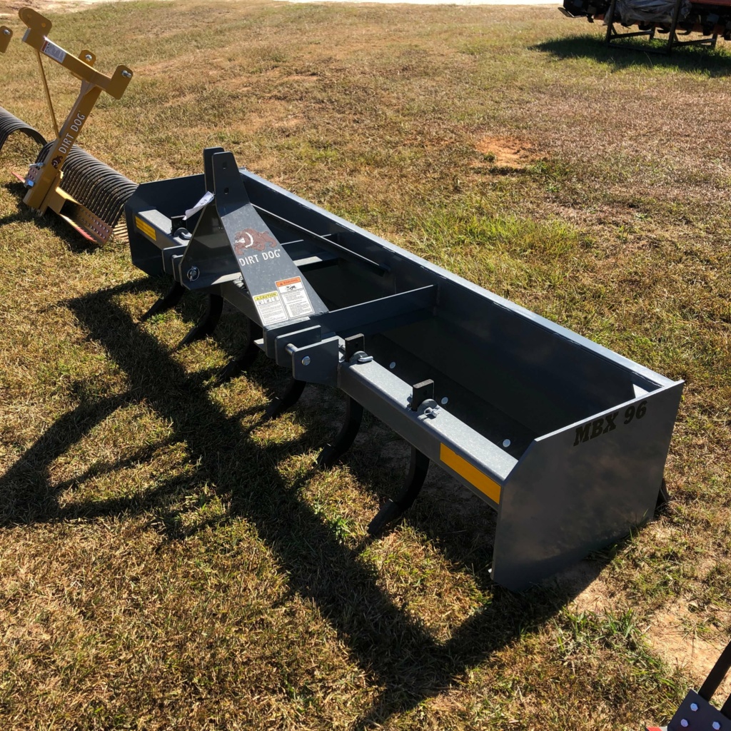 Dirt Dog MBX 96 8 Foot Heavy Duty Box Blade | Meadows Farm Equipment